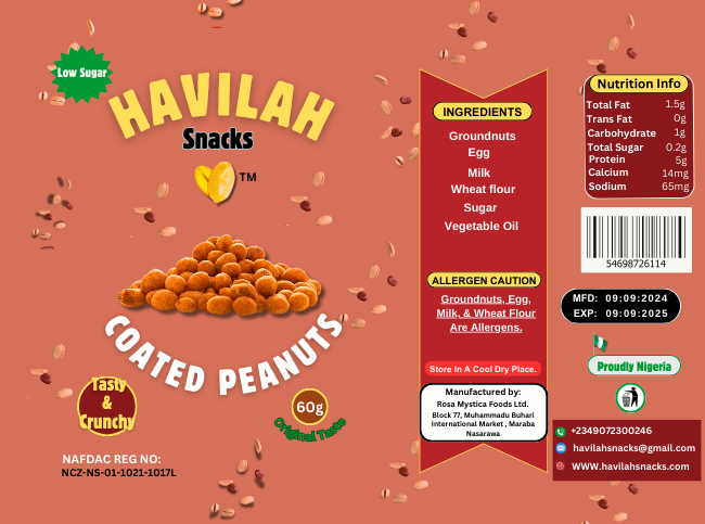 Best Coated Groundnut Snack In Nigeria - About us